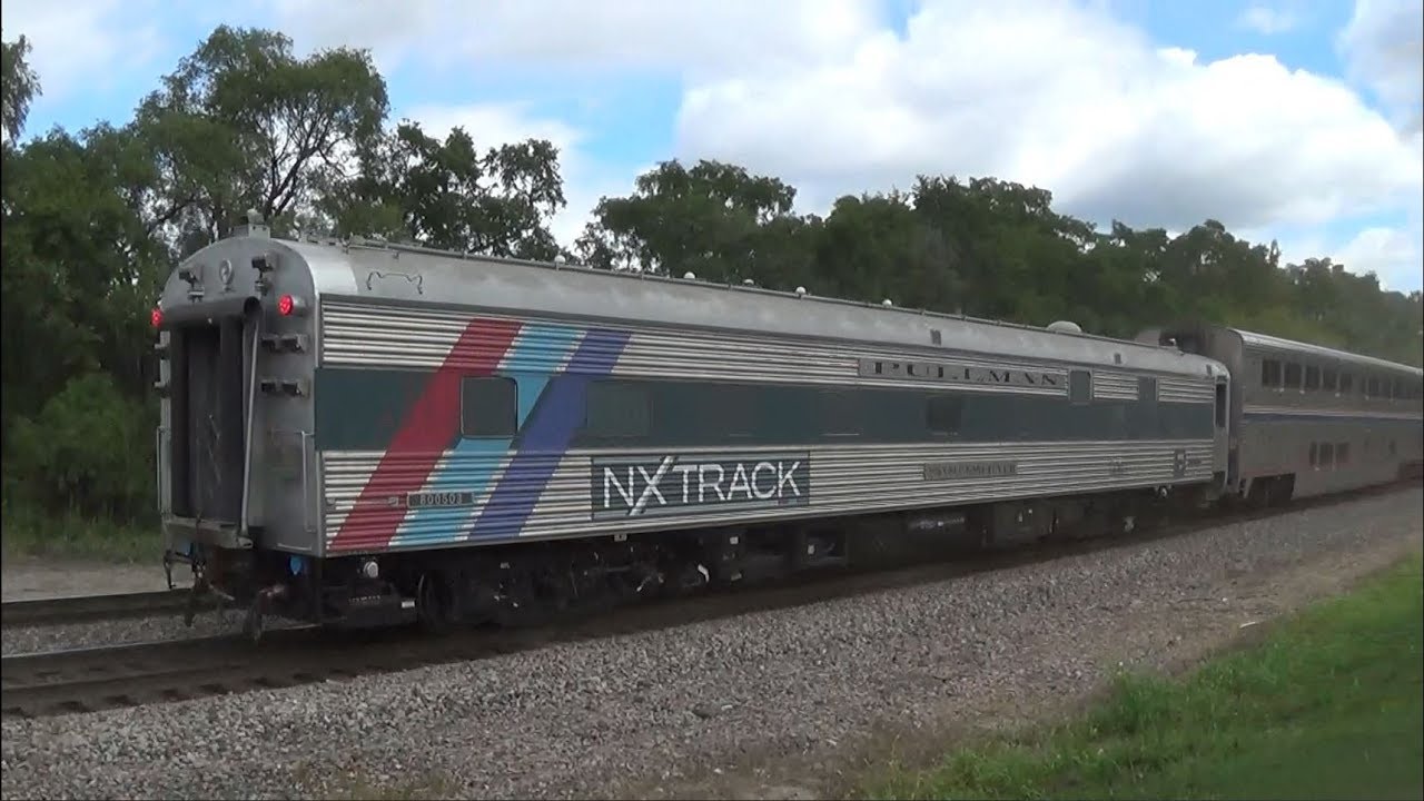 Nxtrack Geometry Car On Amtrak 6 Youtube