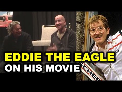 Eddie The Eagle Movie Interview Eddie Edwards Dexter Fletcher