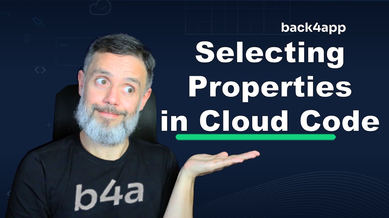 Selecting Properties In Cloud Code Youtube