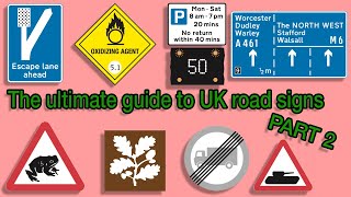 The Ultimate Guide To Uk Road Signs Pass Your Theory Test 2024 100 Road