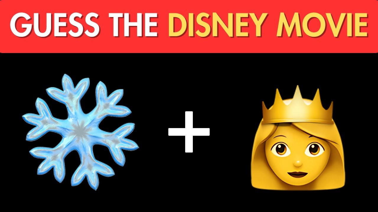 Guess The Disney Movie By Emoji Emoji Quiz