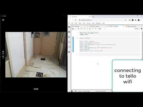Dji Tello Edu Interactive Control Via Python Code Youtube