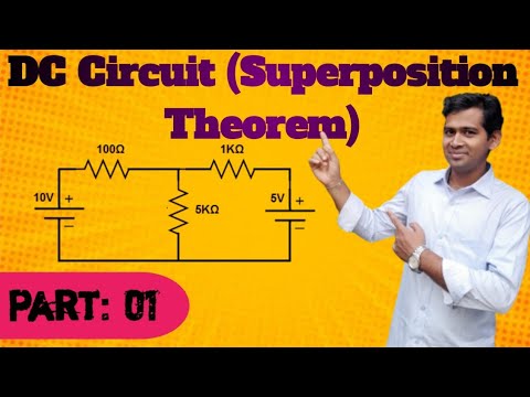 Dc Circuit Lecture 16 Superposition Theorem Basic Youtube