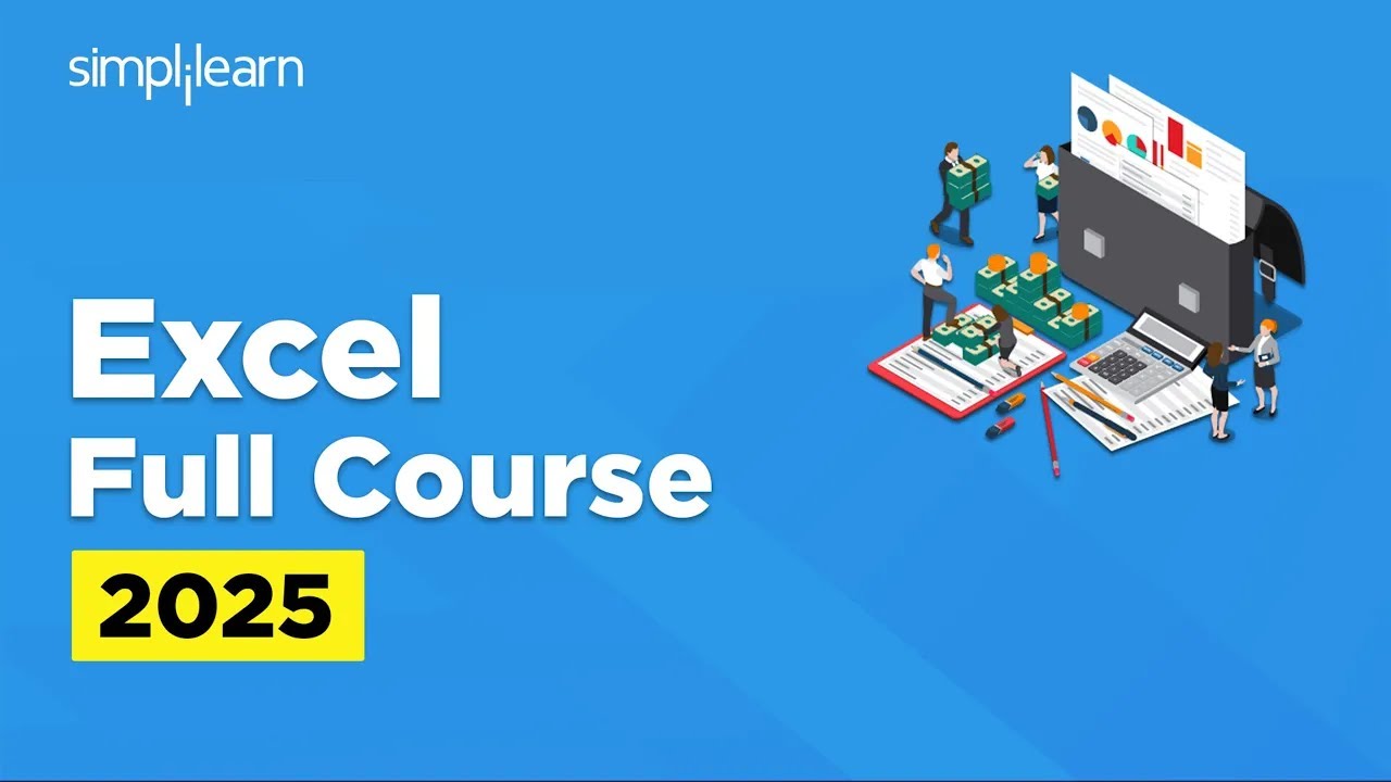 Excel Full Course 2026 Excel Tutorial For Beginners Microsoft Excel