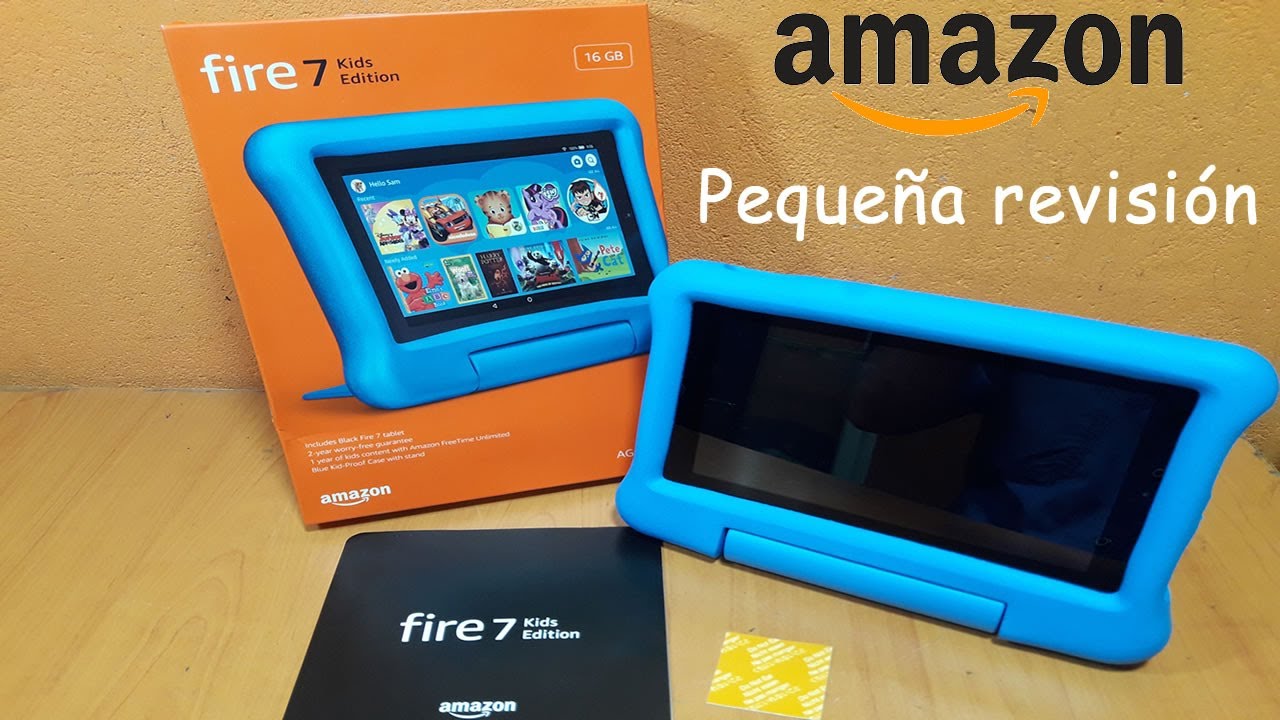 Revision Amazon Fire 7 Kids Para Tus Hijos Amazonfire7 Youtube