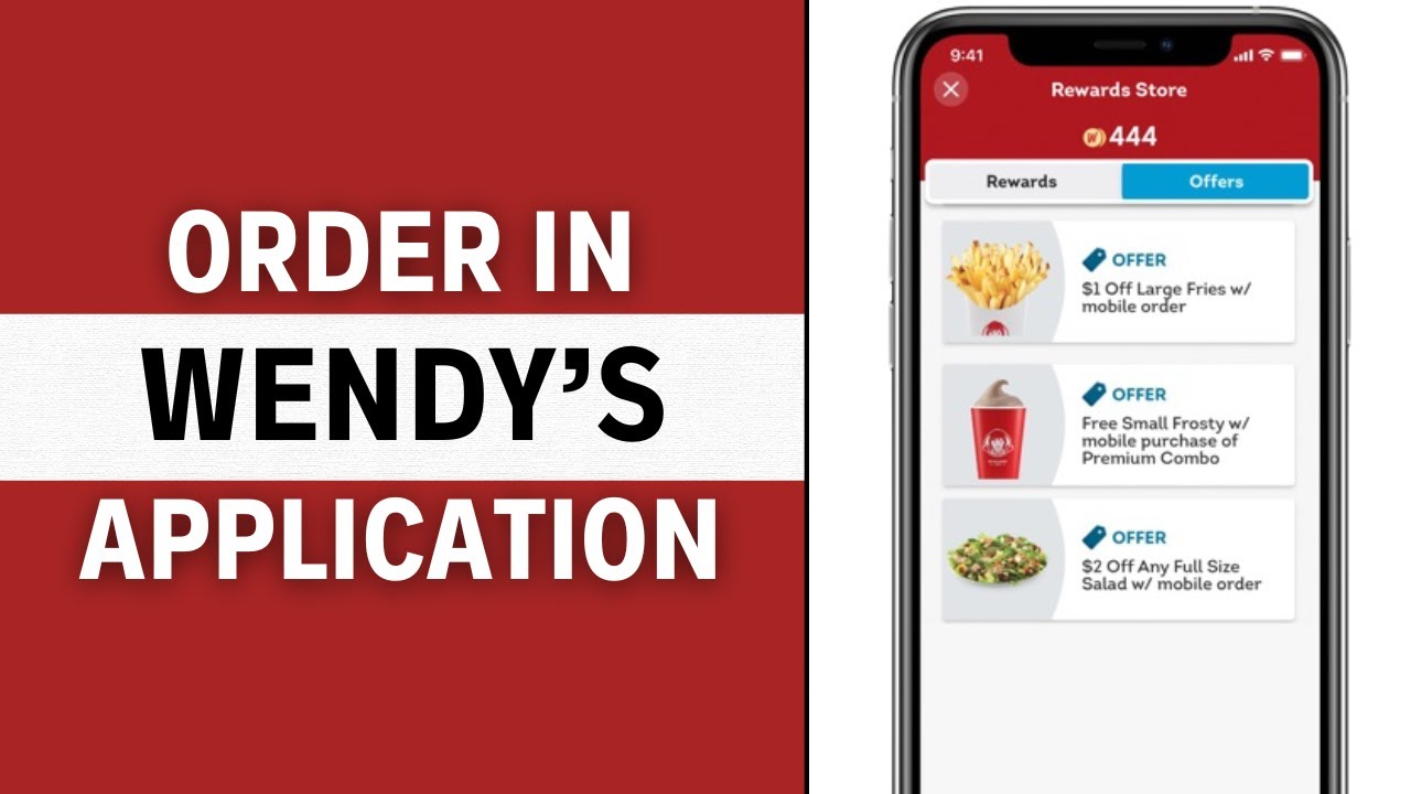 How To Order In Wendy S App Complete Guide Youtube