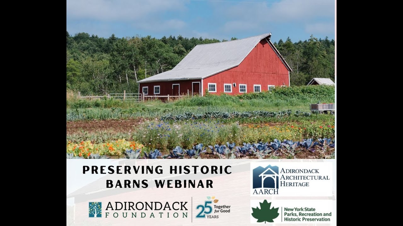 Preserving Historic Barns Webinar Youtube