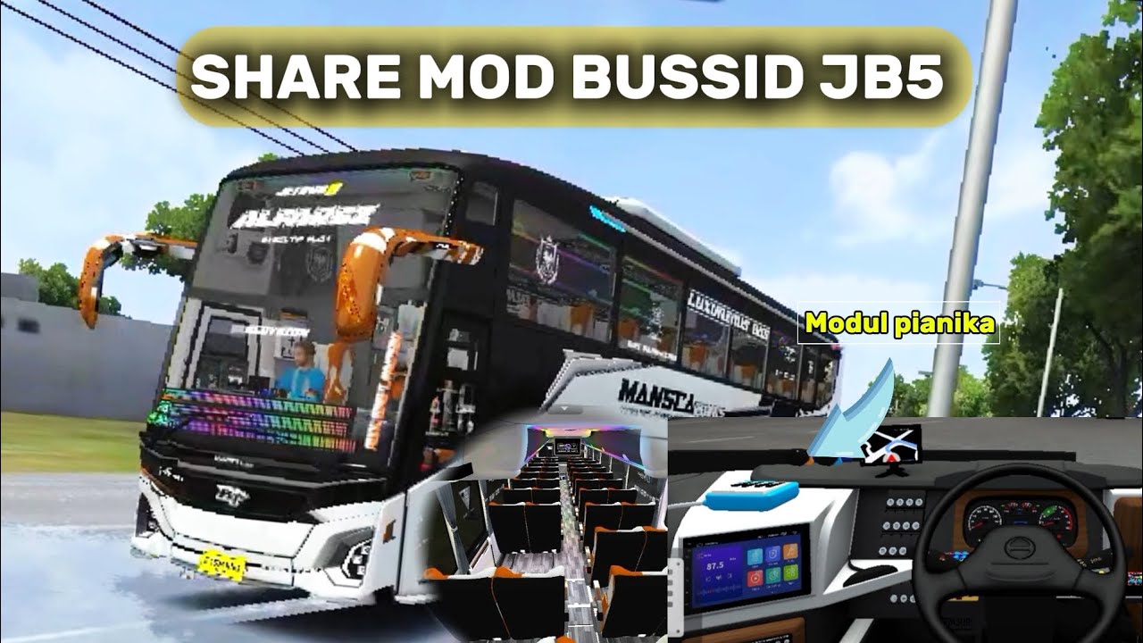 Share Mod Bussid Update Jb5 Bus Simulator Indonesia Youtube