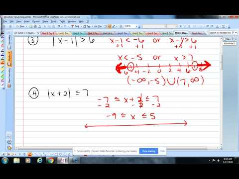 Algebra 1 Unit 1 Day 9 Youtube