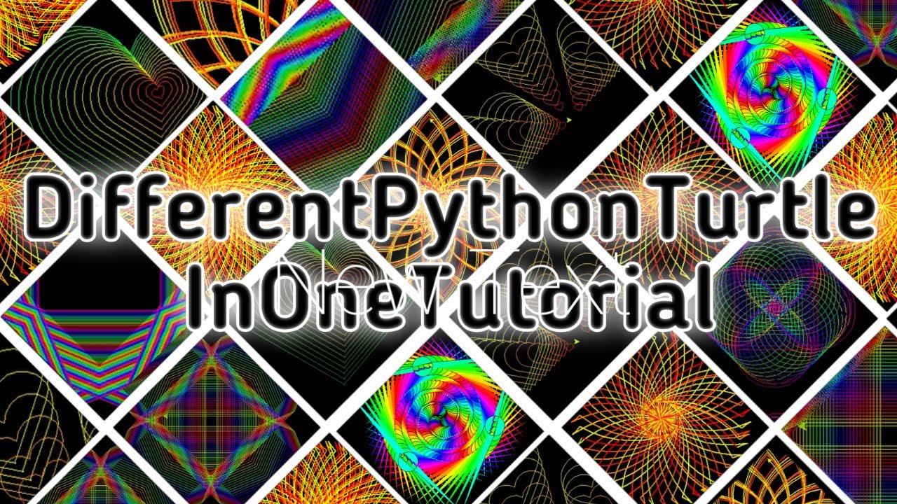 8 Amazing Python Turtle Programs With Code Python Turtle Graphics
