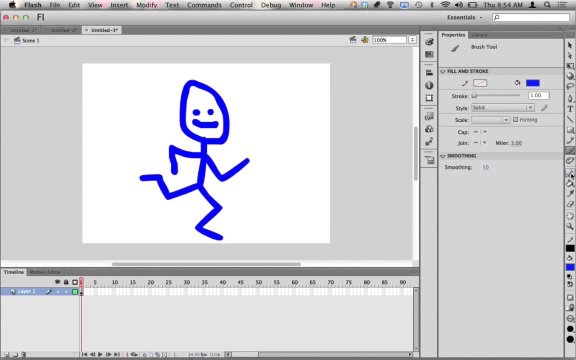 Adobe Flash Cs6 Tutorial Basic Animation Bone Tool Vietnamnelo