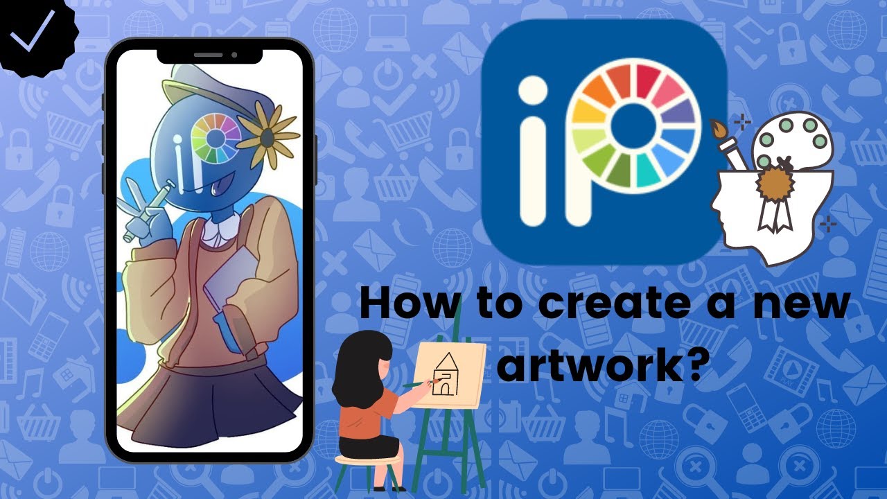How To Create A New Artwork On Ibispaint X Youtube
