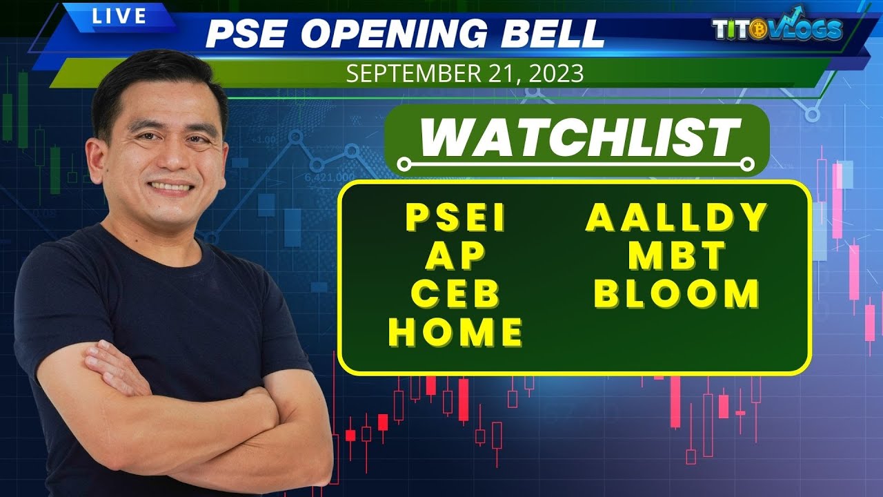 Stocks Review By Request Pse Opening Bell Live September 21 2023
