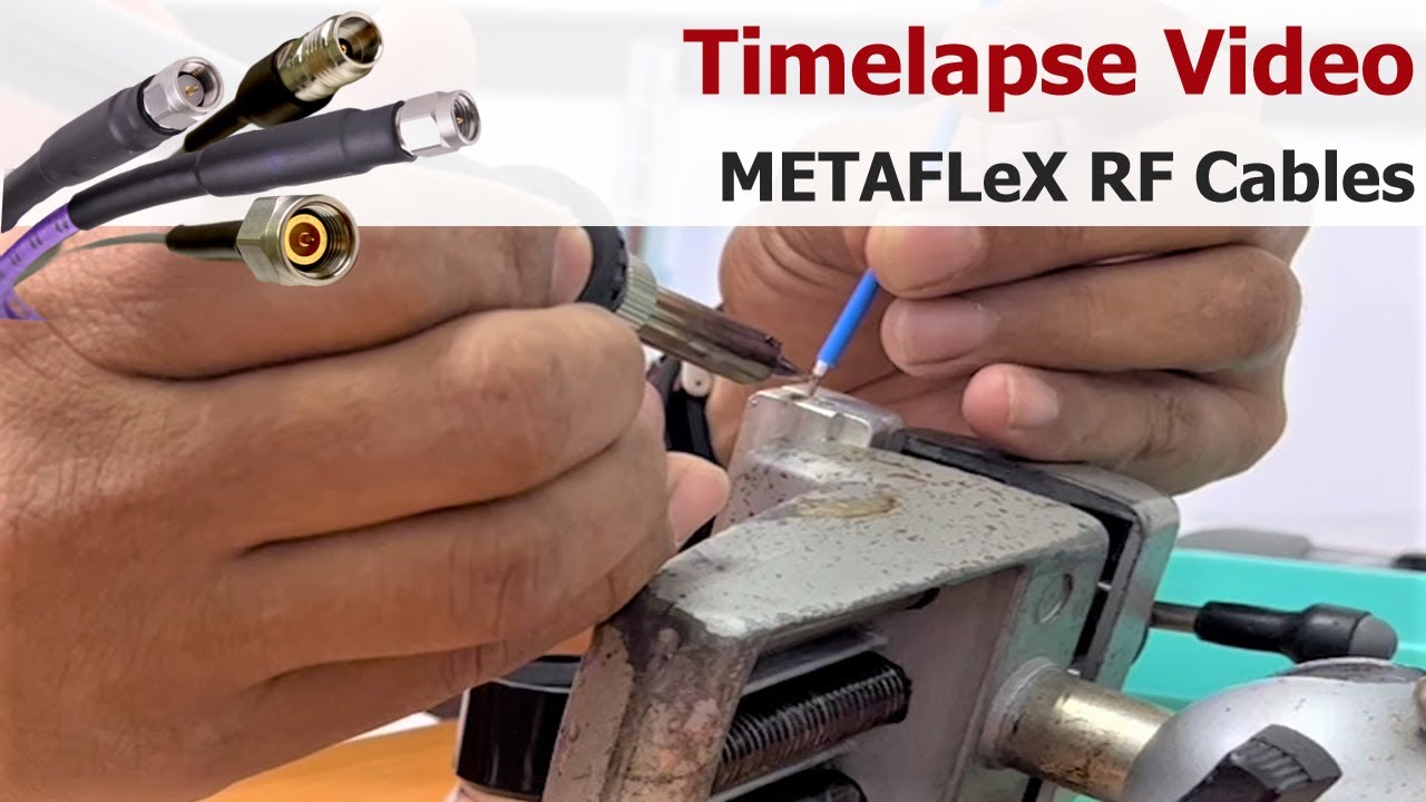 Rf Cable Assembly Live Youtube