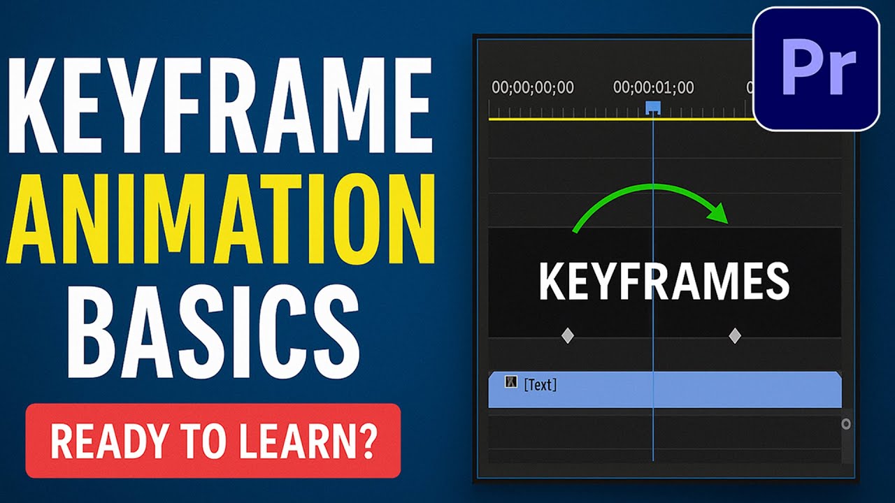 Keyframe Animation Basics For Beginners Easy Premiere Pro Tutorial
