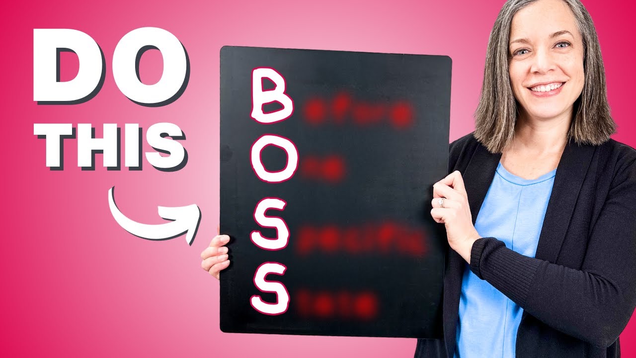 How To Help Adhd Kids Follow Directions The B O S S Method Youtube