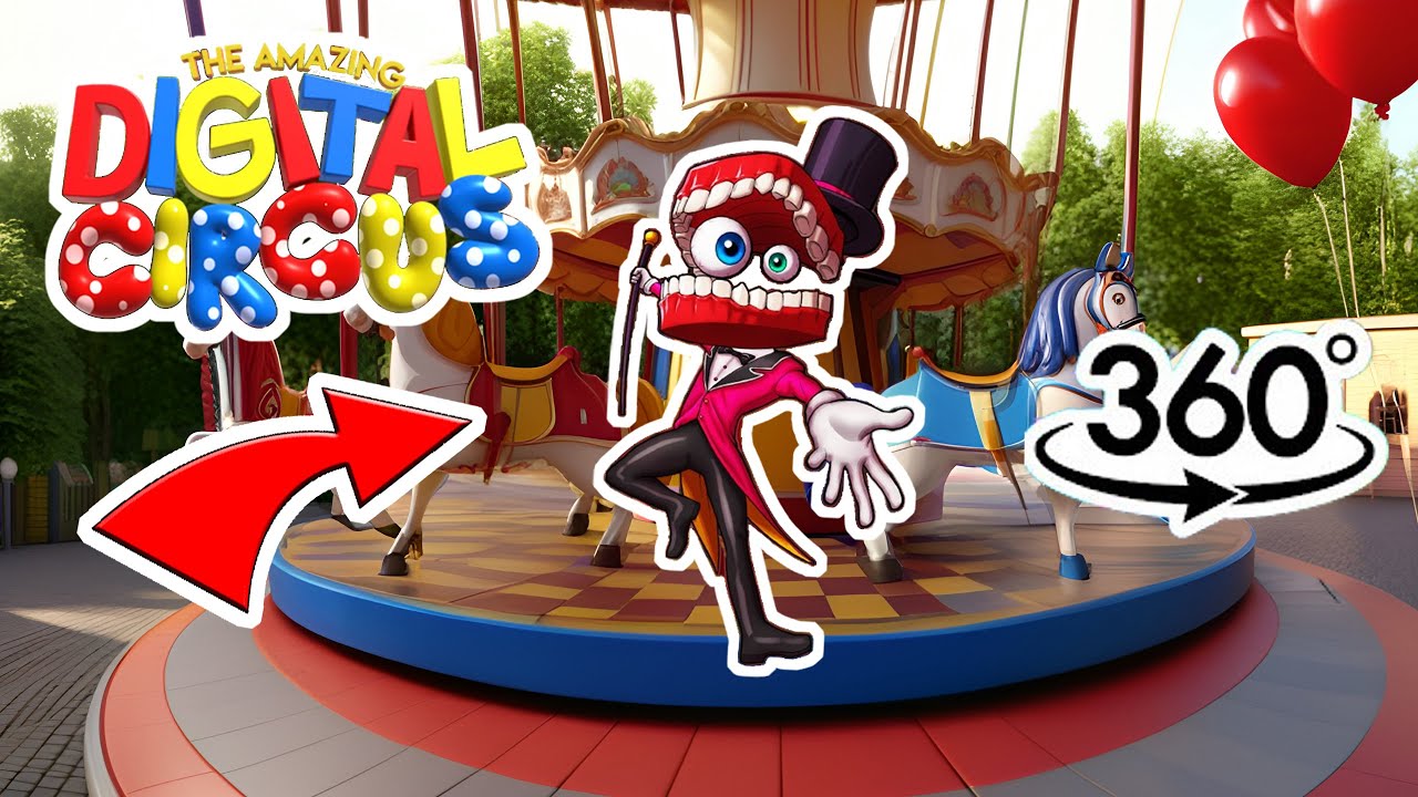 360º Vr The Amazing Digital Circus Ep 2 Find Caine 4 Youtube