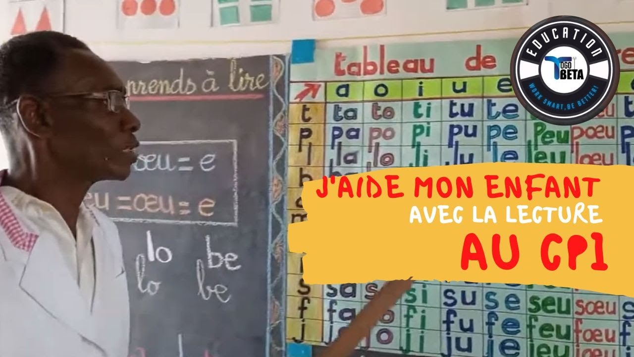 Cours De Français 001 Classe De Cp1 Youtube