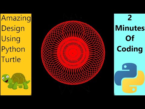 Python Turtle Code For Amazing Graphic Animation Design Python Turtle
