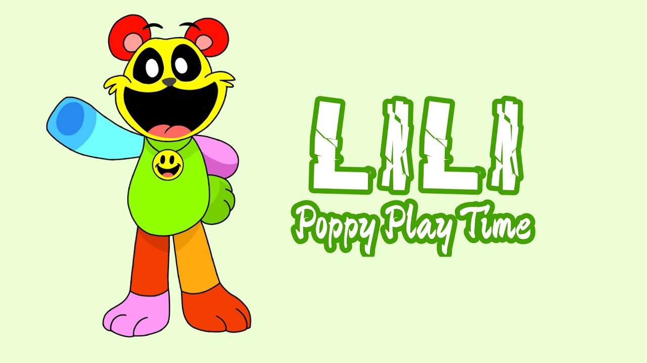 How To Draw Lili From Smiling Critters Poppy Playtime Youtube