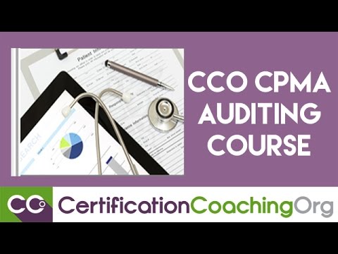 Understanding Cco Cpma Auditing Course Video