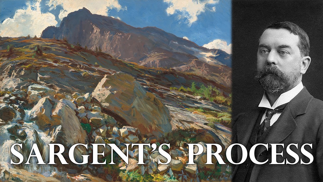 John Singer Sargent S Real Plein Air Painting Technique Simplon Pass