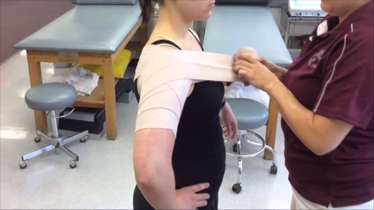 Shoulder Spica Wrap Youtube