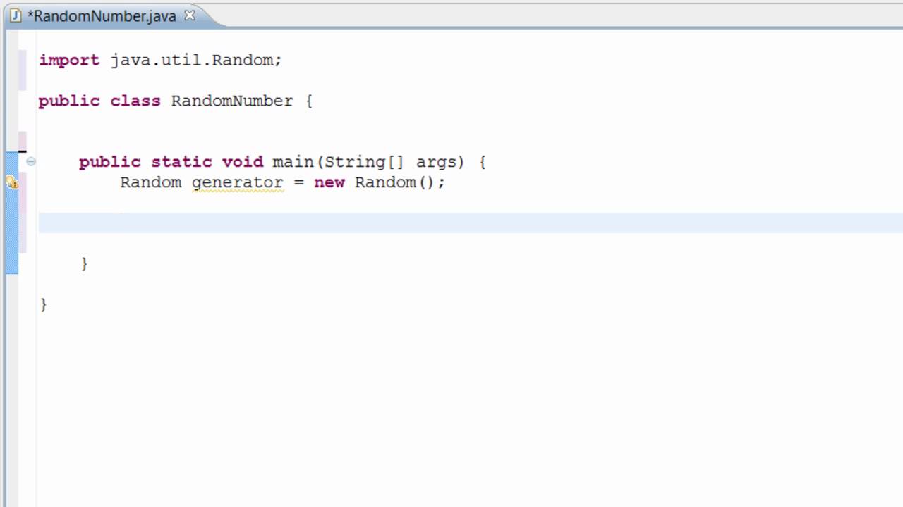 12th Java Tutorial Random Generator Class Youtube