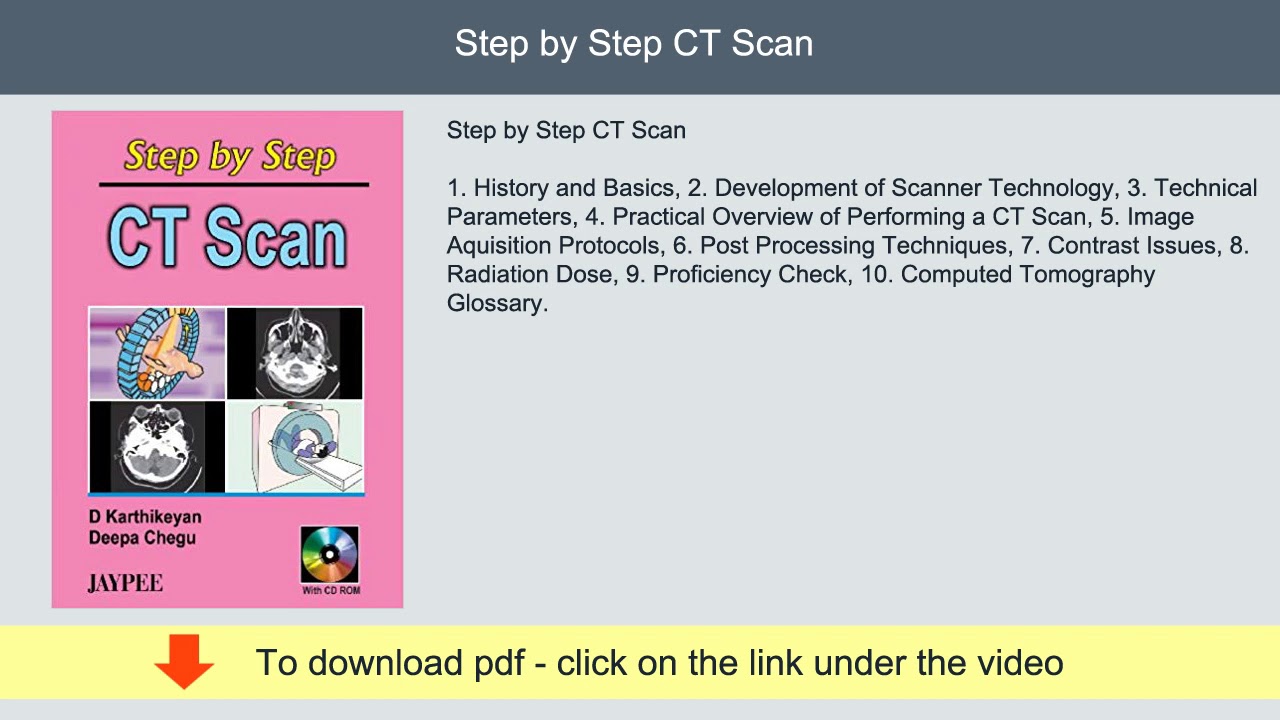 Step By Step Ct Scan Download Pdf Youtube