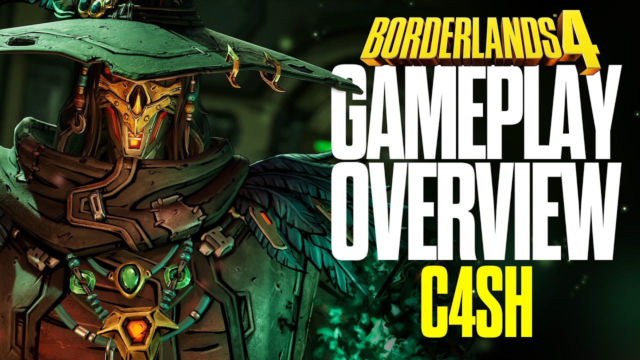 Borderlands 4 Official Gameplay Overview C4sh Youtube