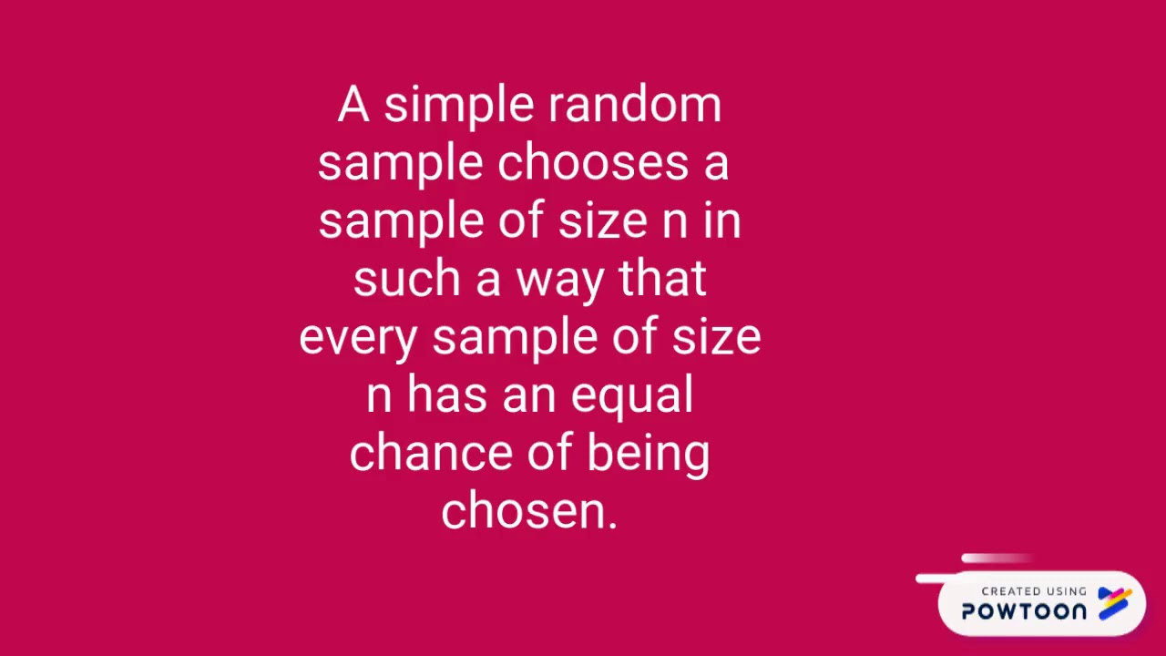 Sampling Methods Youtube