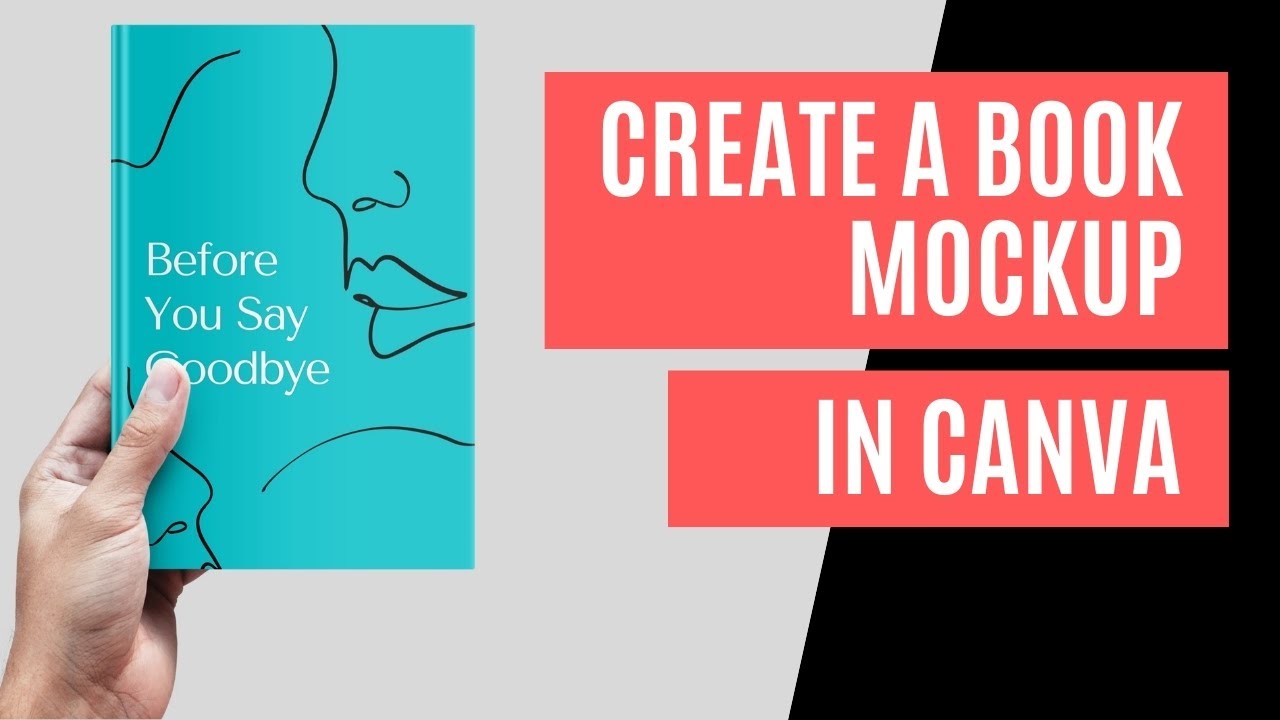 2 Quick Ways To Create A 3d Book Mockup In Canva Youtube