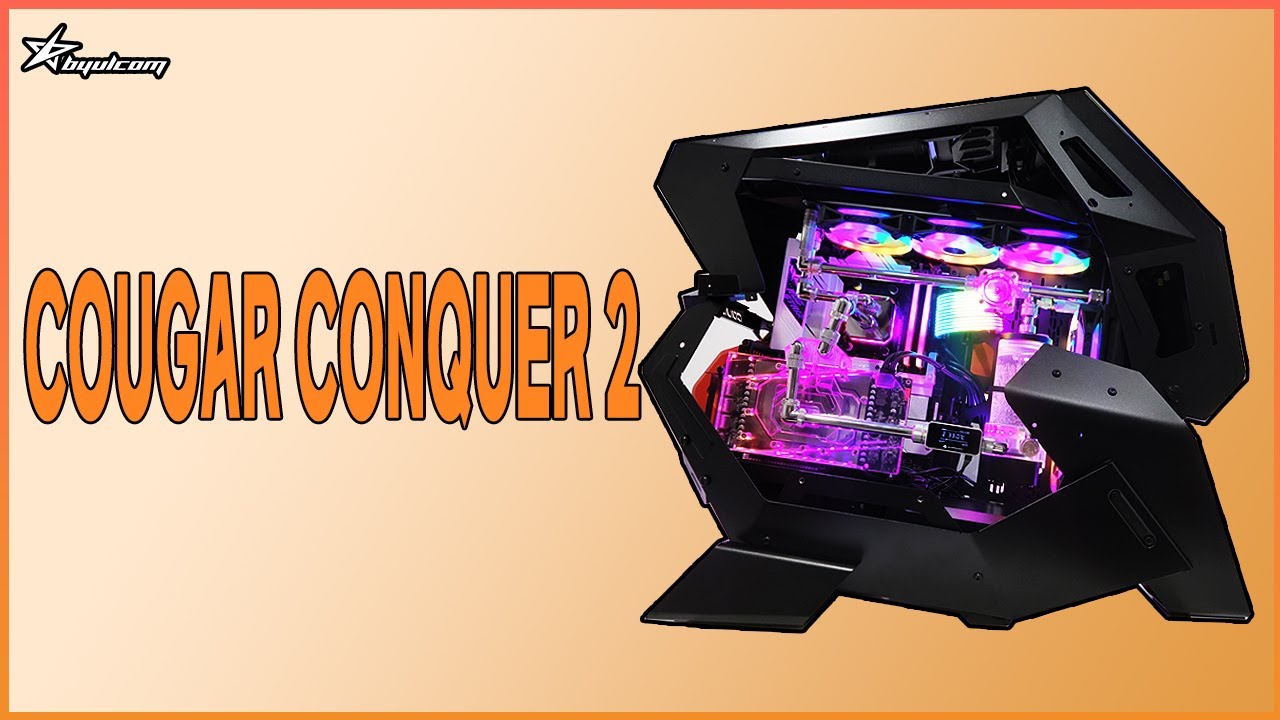 Pc Build Cougar Conquer 2 Custom Water Cooling Pc With An Attractive