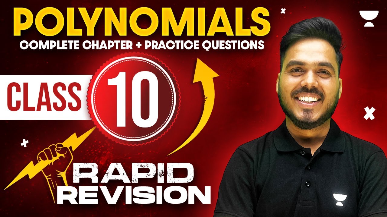 Cbse Class 10 Maths Polynomials Abhinay Rai Sir Youtube