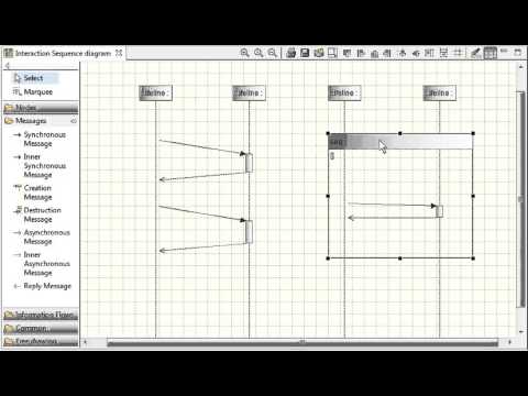 Modelio Sequence Diagram Tutorial Customerlery