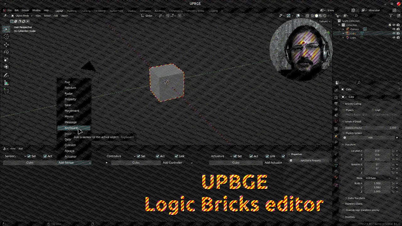 Upbge Logic Editor Overview Youtube