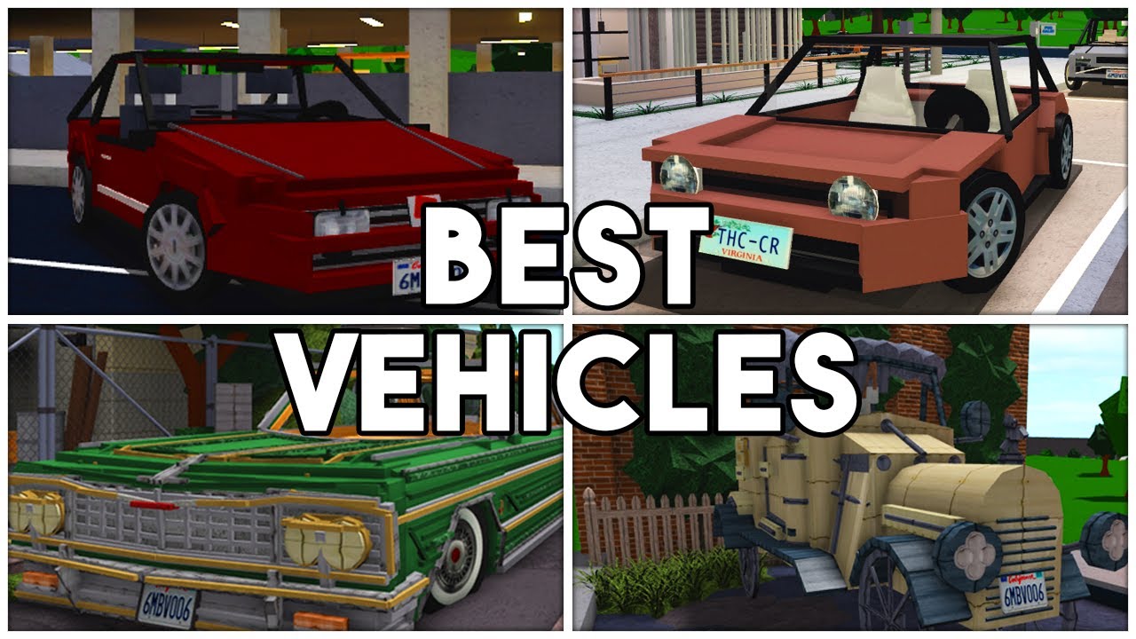 The Best Cars On Bloxburg Youtube