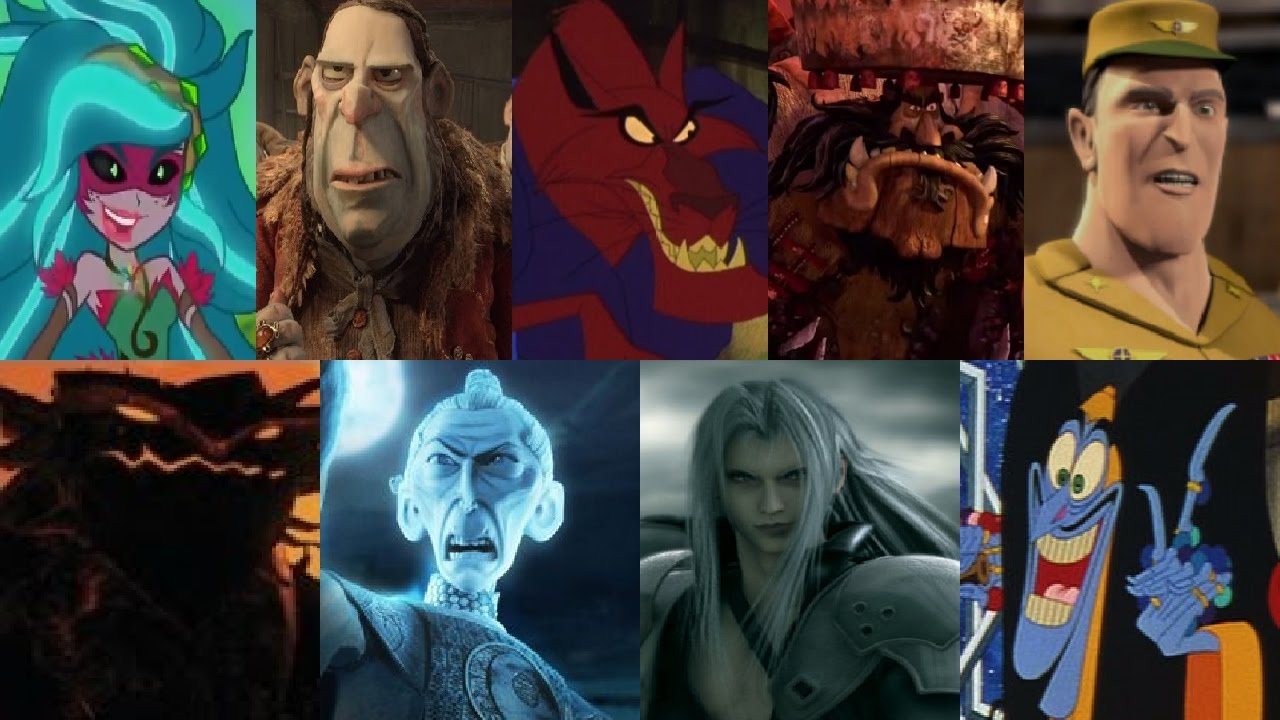 Villains Animated