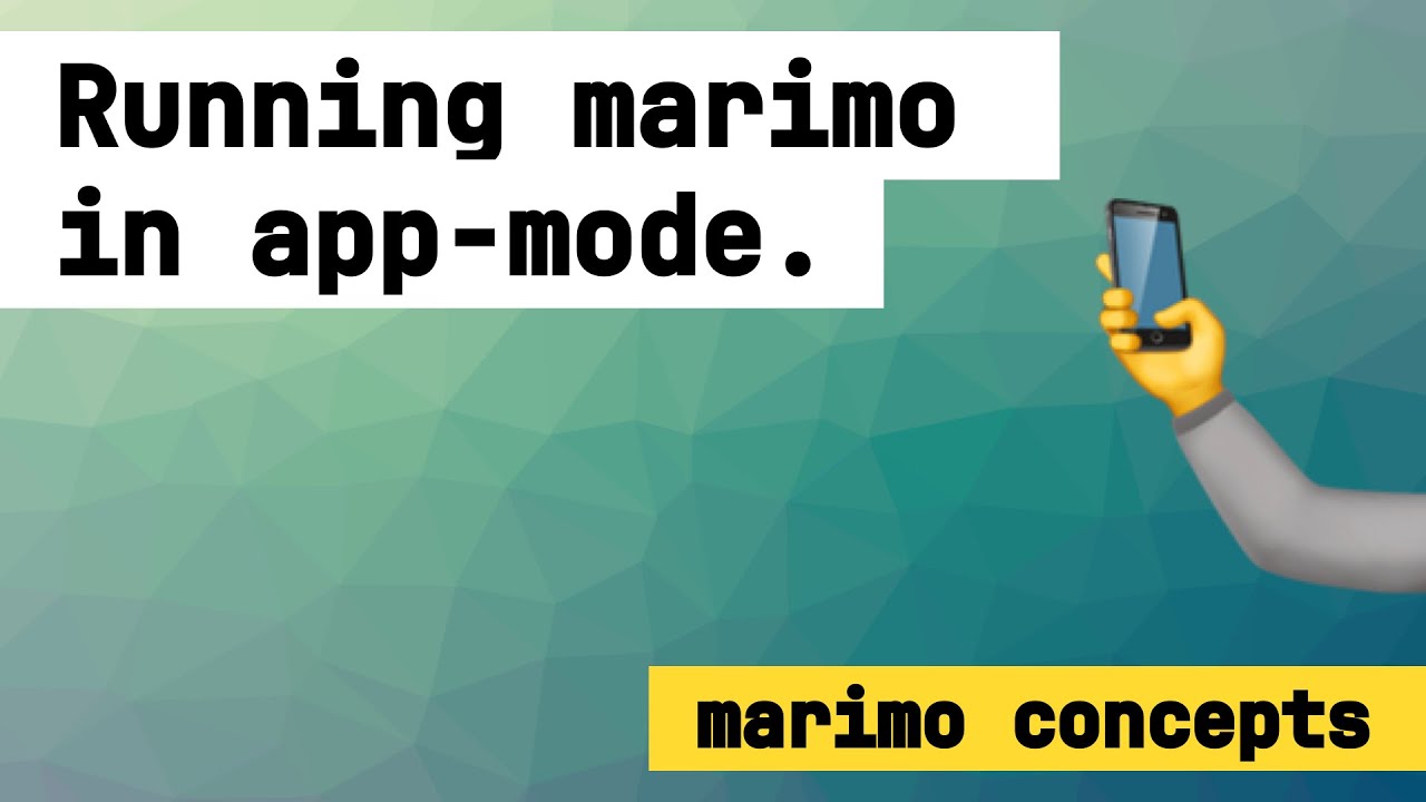 How To Run Marimo Notebooks As Web Apps Youtube