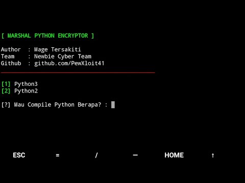 Marshal Encryptor File Python Youtube