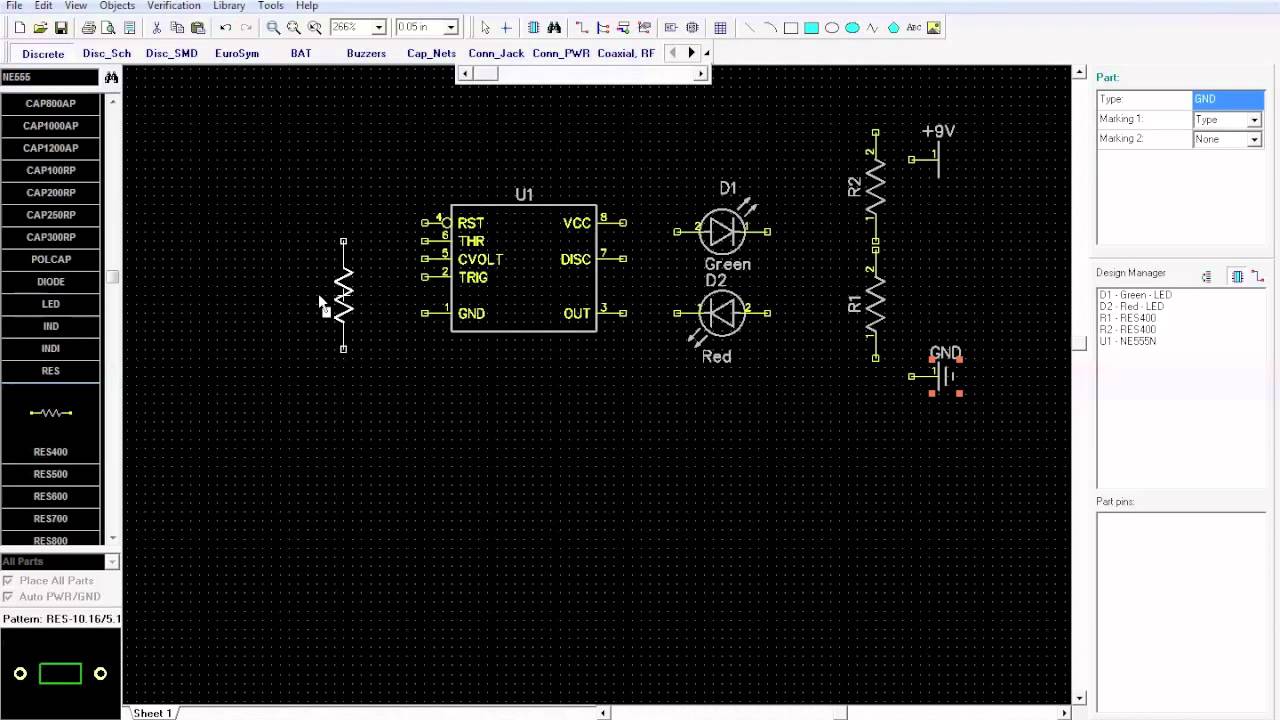 Diptrace Schematic Capture Youtube