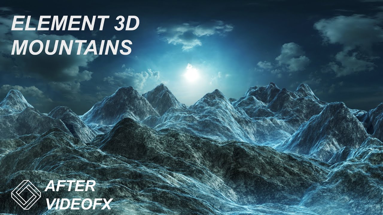 Element 3d Tutorial Mountains Youtube