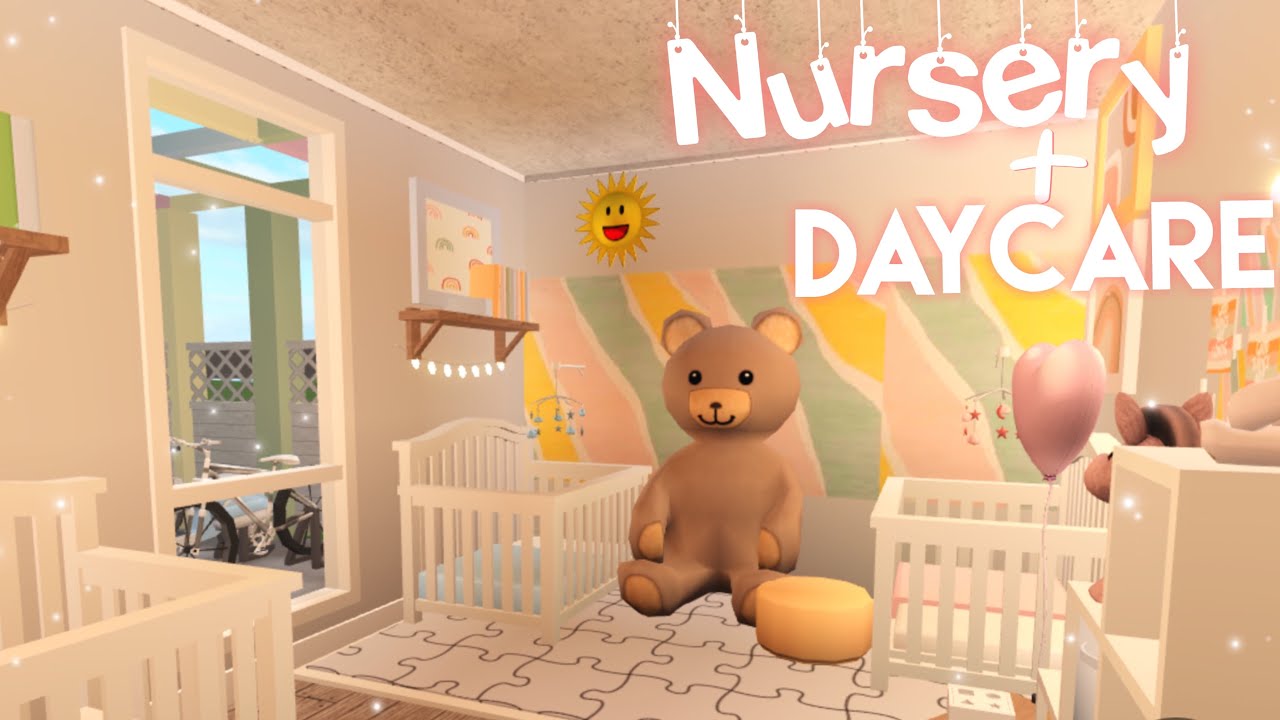 Bloxburg Nursery Daycare Youtube