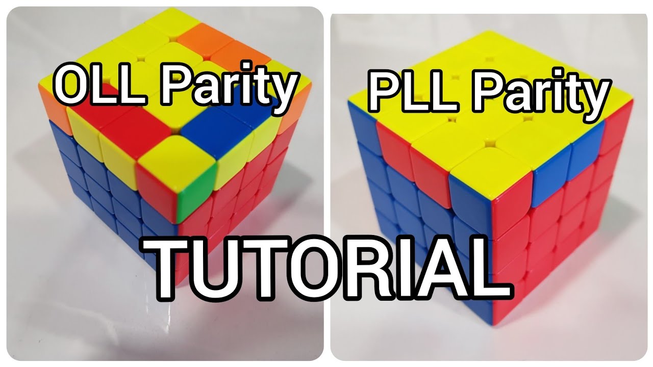 4x4 Oll And Pll Parity Tutorial Youtube
