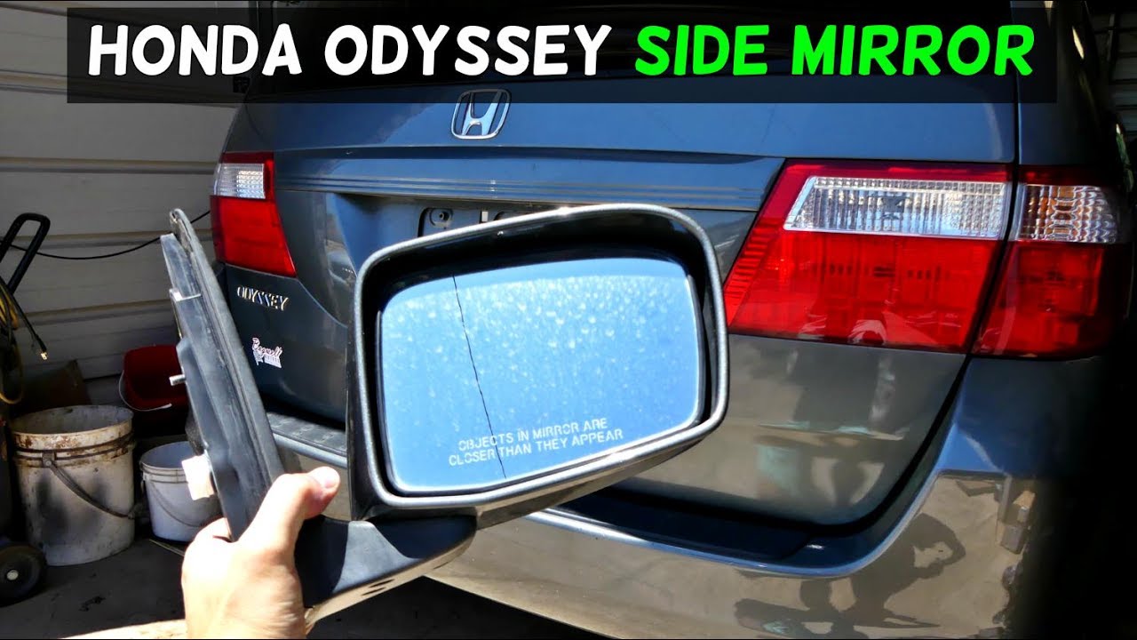 Honda Odyssey Side Mirror Removal Replacement Youtube