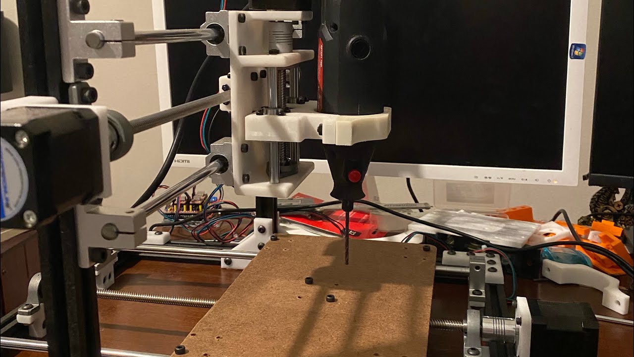 Demonstration Of Cnc Machine Diy Youtube