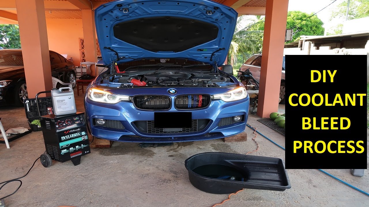 Bmw Coolant Bleed Procedure Youtube