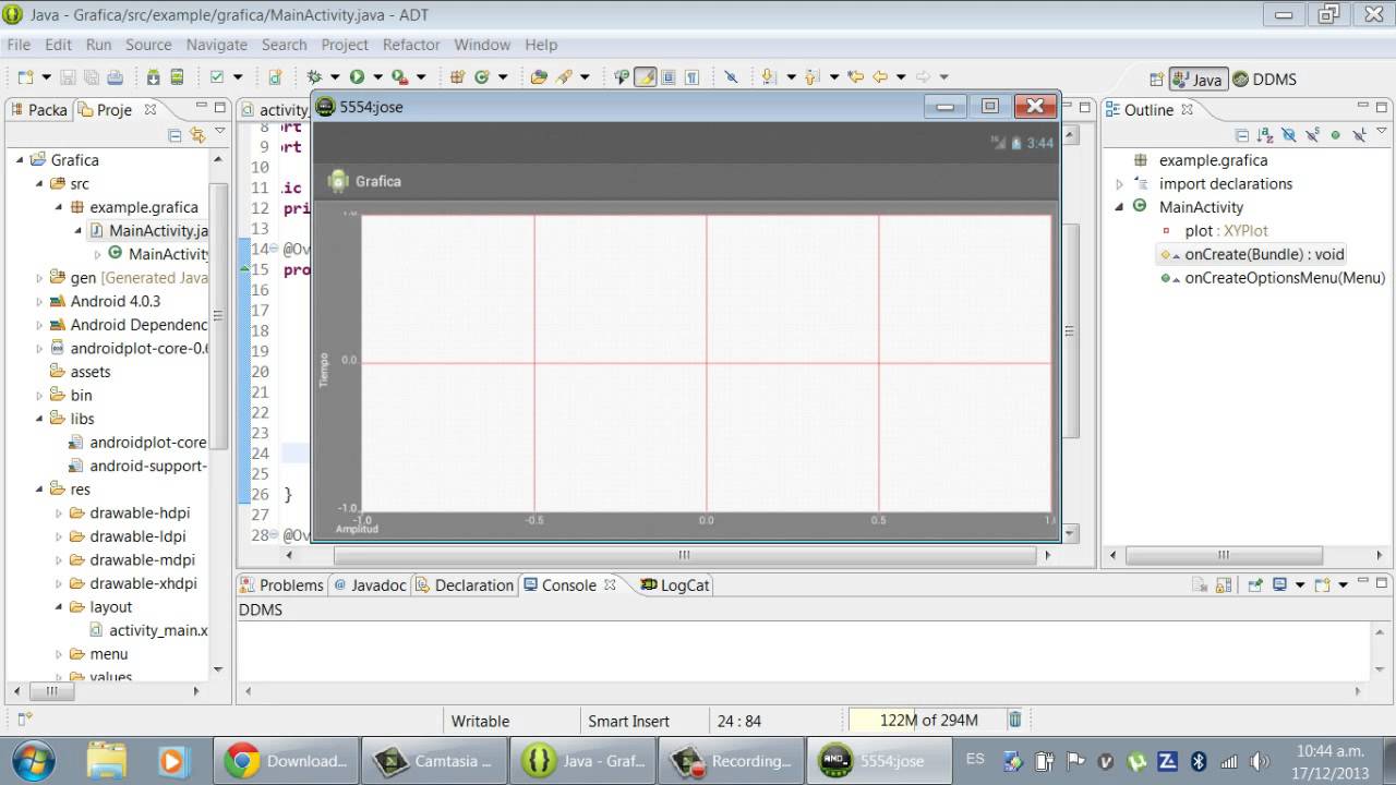 Graficar En Java Android Android Plot Youtube