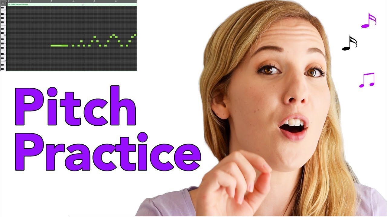 Vocal Exercise To Practice Singing On Pitch Youtube