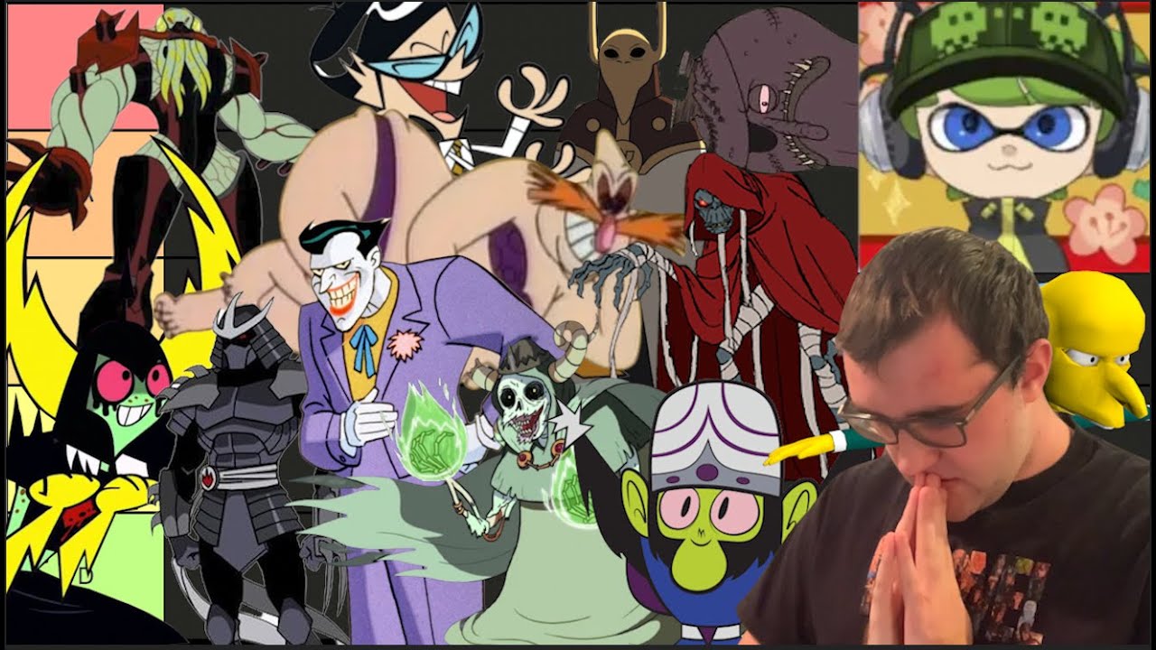 The Super Duper Ultimate Cartoon Villains Tier List Rare Never Before